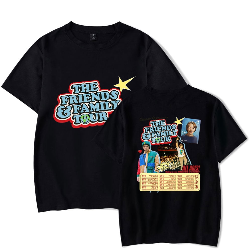 Connor Price Merch The Friends & Family Tour T-Shirt Men/Women ...