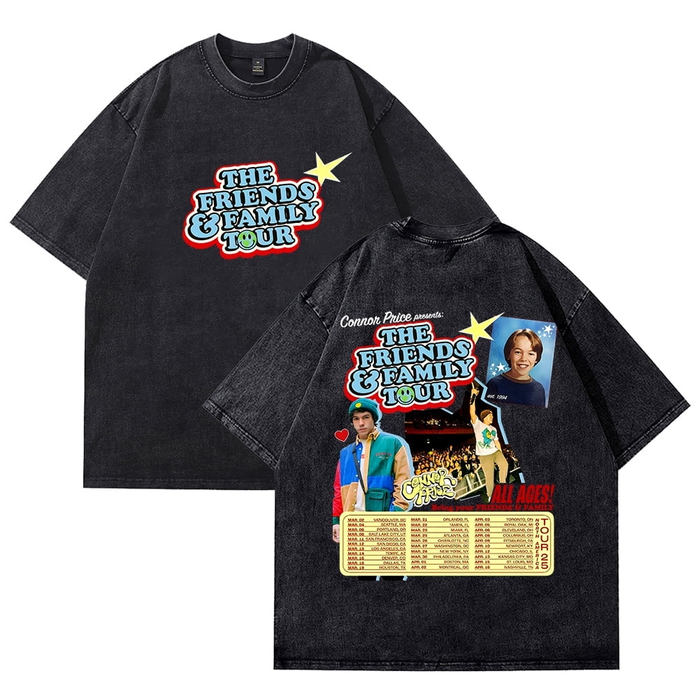 Connor Price Merch retro Cotton T-shirts Women Men Cotton Clothes ...