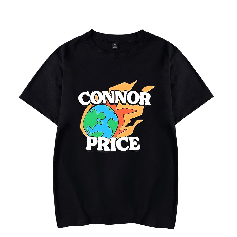 Connor Price Merch unisex fashionable casual street round neck short ...