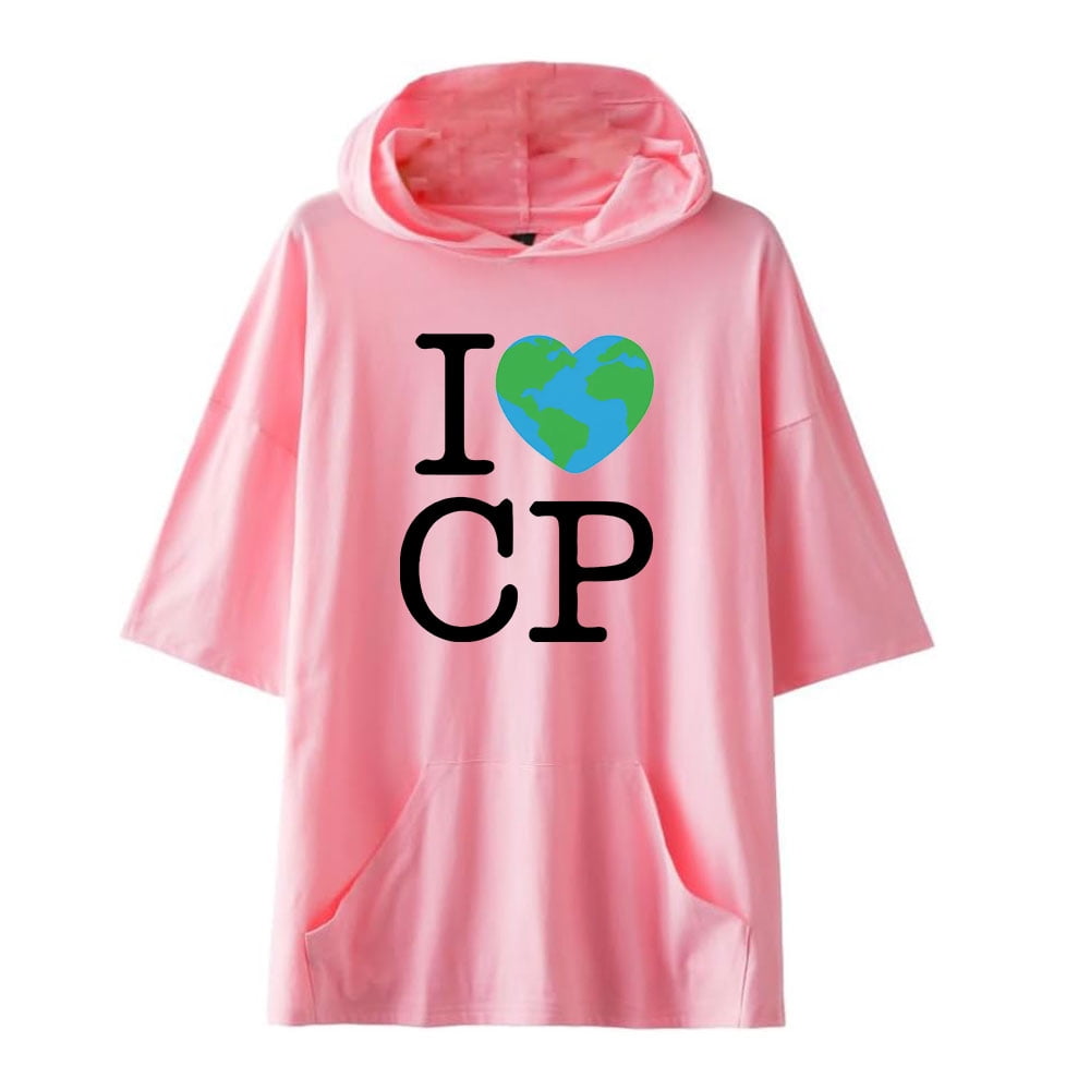 Connor Price i Love Logo Hoodie Unisex Hooded Short Sleeve Tracksuit ...