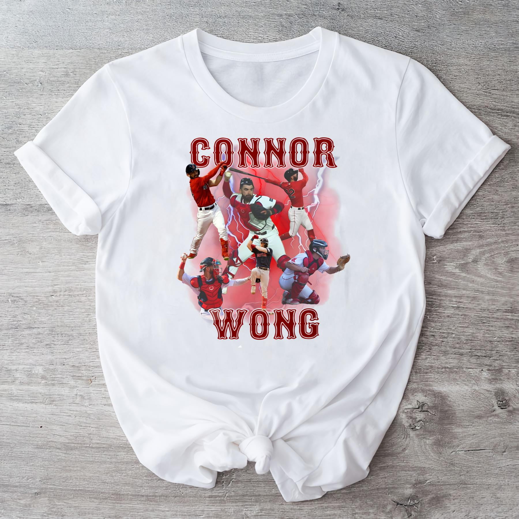 Connor Wong Boston Baseball Bootleg T Shirt-TH13879 - Walmart.com