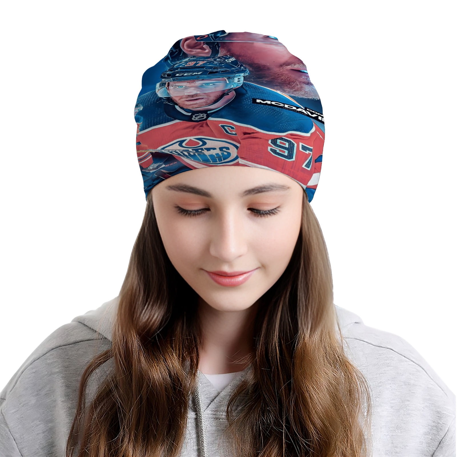 Connor and McDavid Knitted Beanie: Soft, warm, and stylish, with a ...