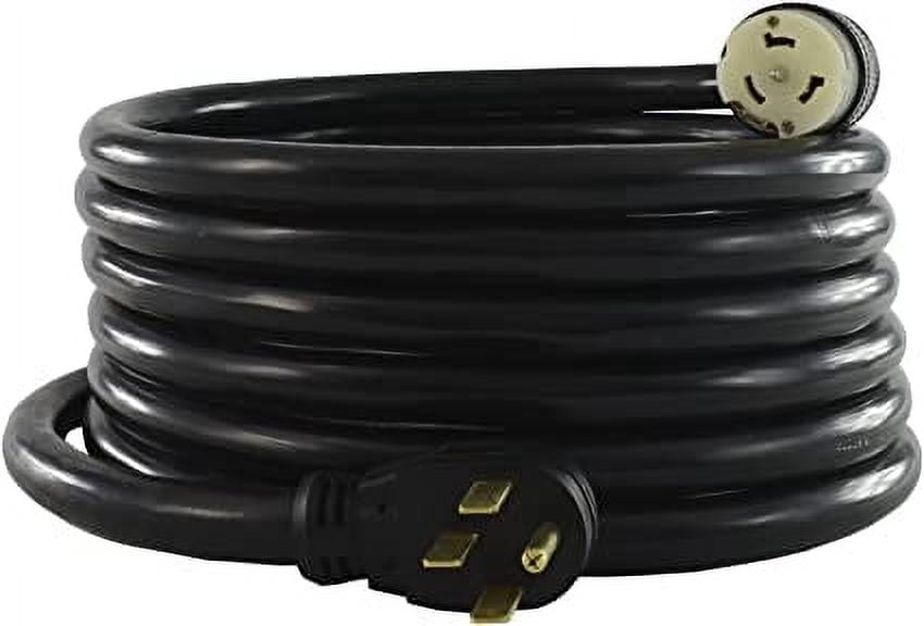 Conntek 1450SS2-50 Temporary Generator Power Cord, 50-Amp Straight ...
