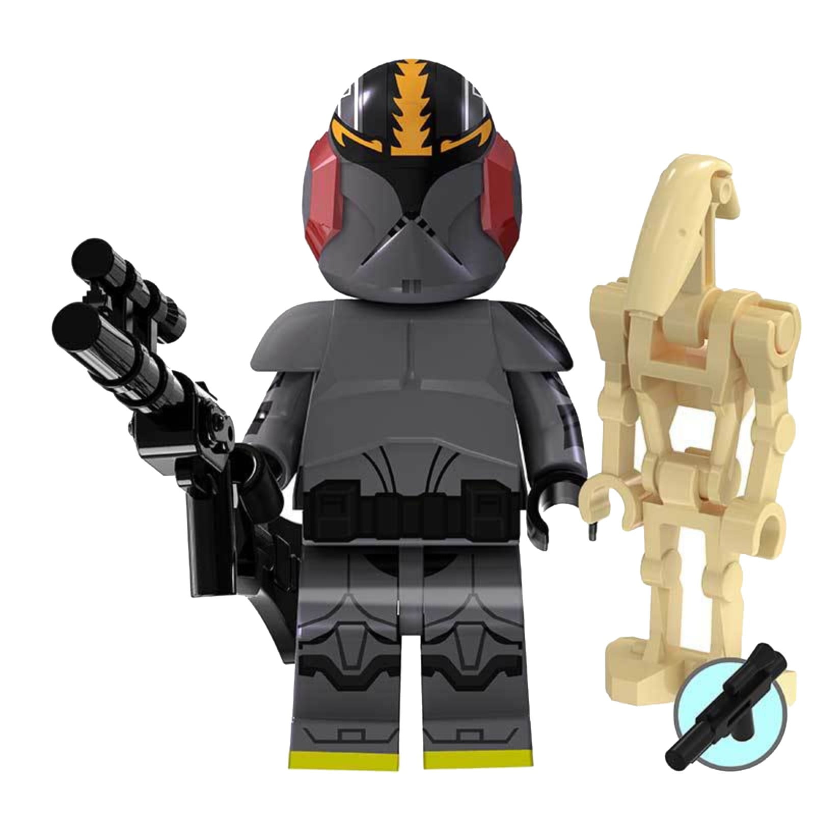 Connue 1.7 Inch Star --- Wars: Commander Blackout Mini Figure, Suitable ...