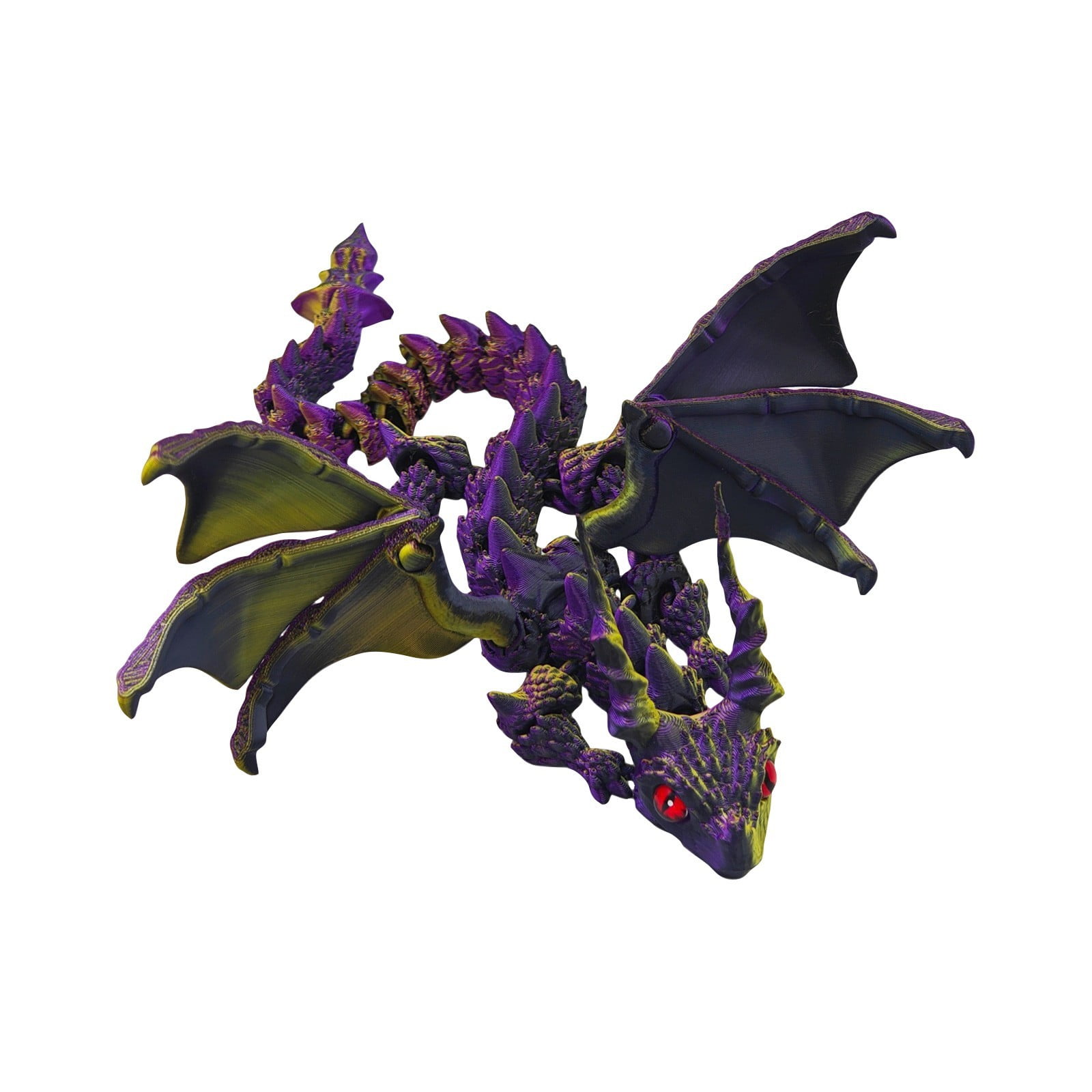 Connue 3D Printed Flying Dragon Toy, 12.4" Flying Dragon with 3D ...