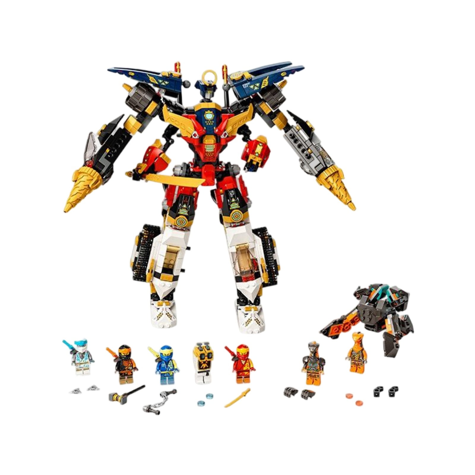 Connue NINJA Series Building Block 12.2 inches, Cool Ninja Combo Mech ...