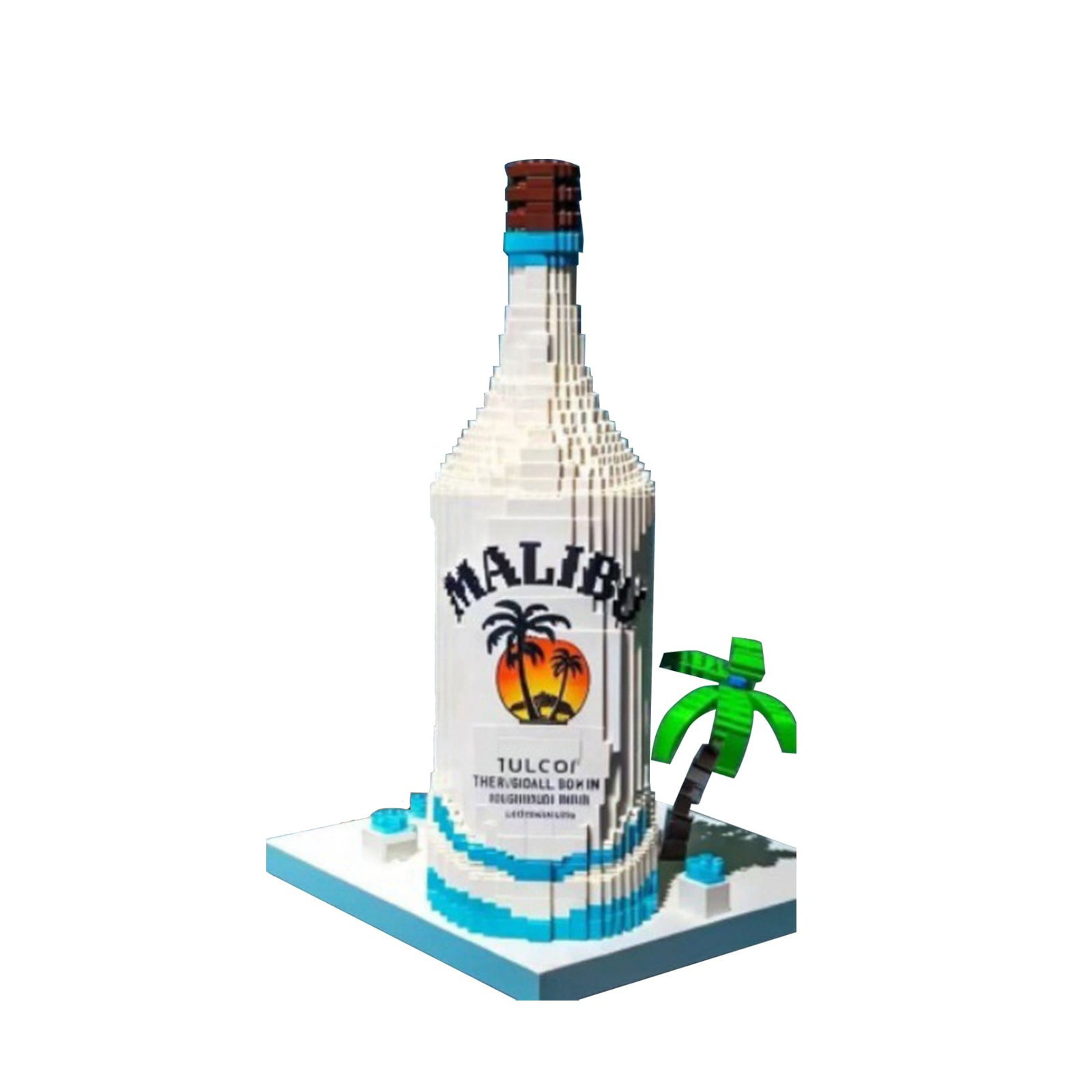 Connue Whiskey Themed Building Blocks, DIY Vodka Rum Tequila Liqueur ...