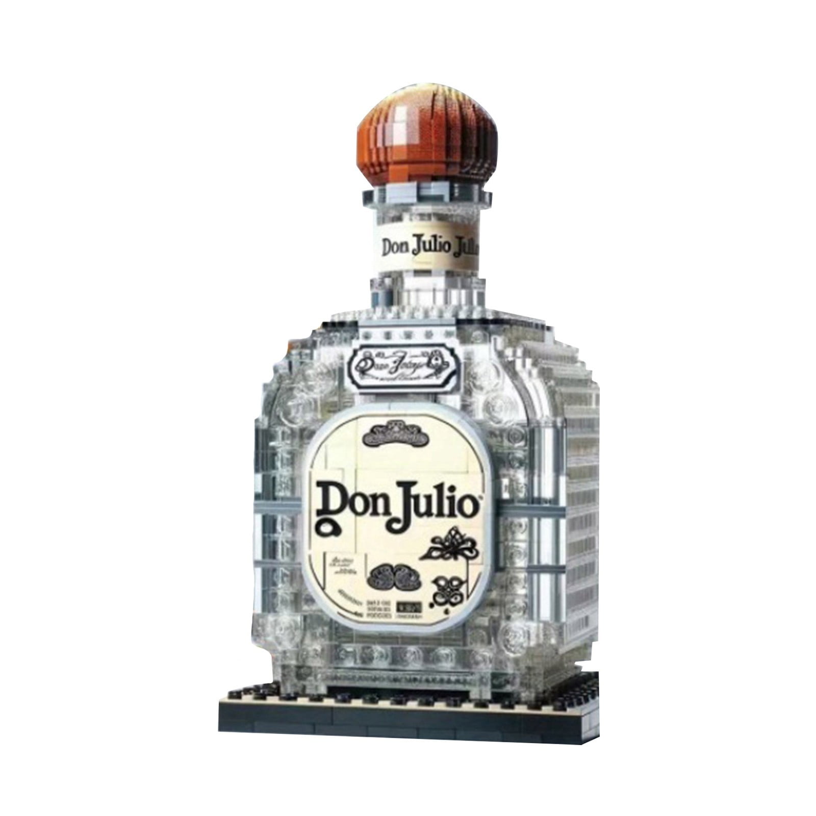 Connue Whiskey Themed Building Blocks, DIY Vodka Rum Tequila Liqueur ...