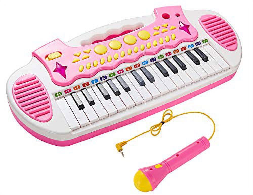 Conomus Piano Toy Keyboard for Kids, 3 4 5 Year Old Girls Birthday Gift ...