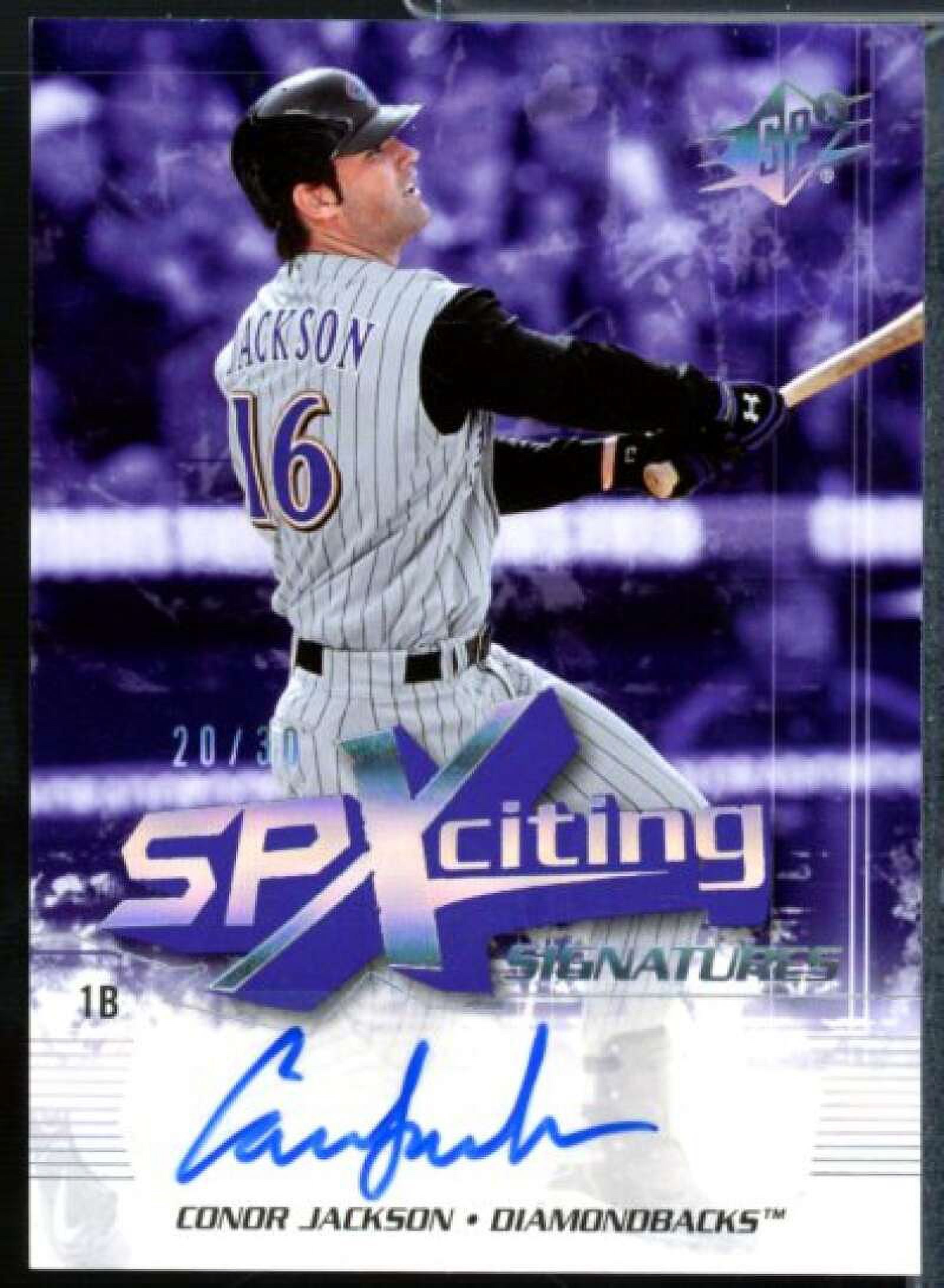 Conor Jackson Card 2006 SPx SPxciting Signature #CJ - Walmart.com