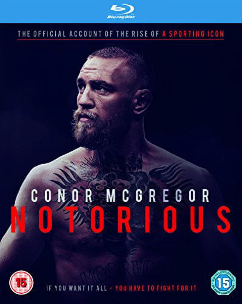 Conor McGregor - Notorious (Official Film) [Blu-ray] [2016] - Walmart.com