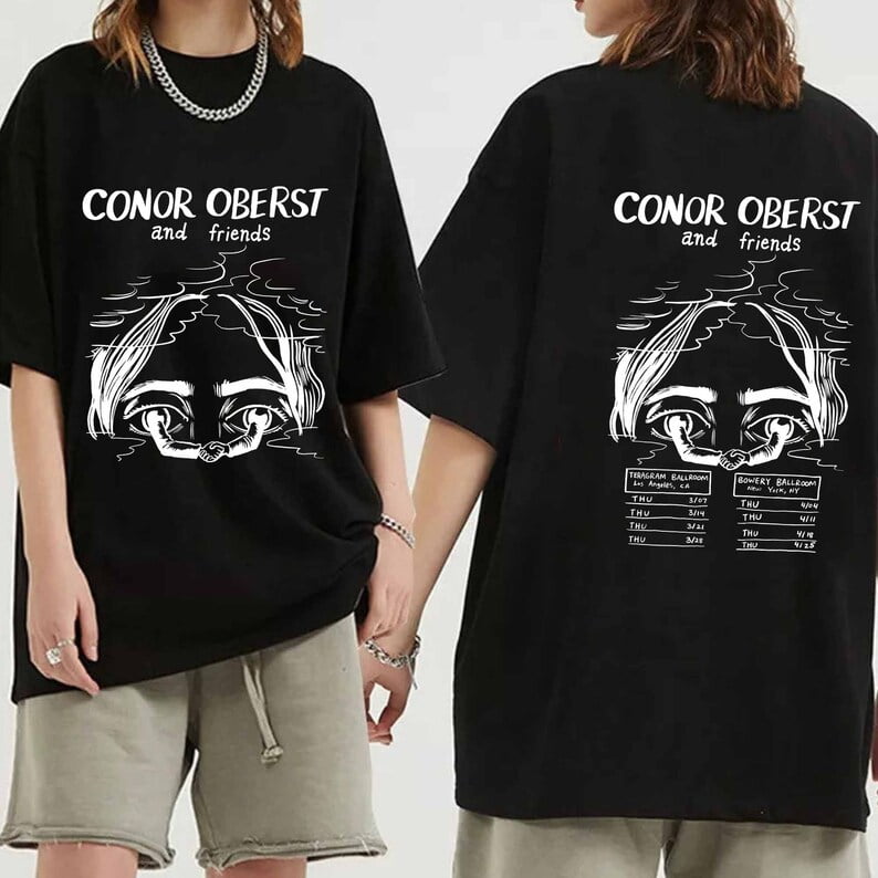 Conor Oberst - Conor Oberst and Friends 2024 Tour Shirt, Conor Oberst ... Conor Oberst - Conor Oberst and Friends 2024 Tour Shirt, Conor Oberst ...