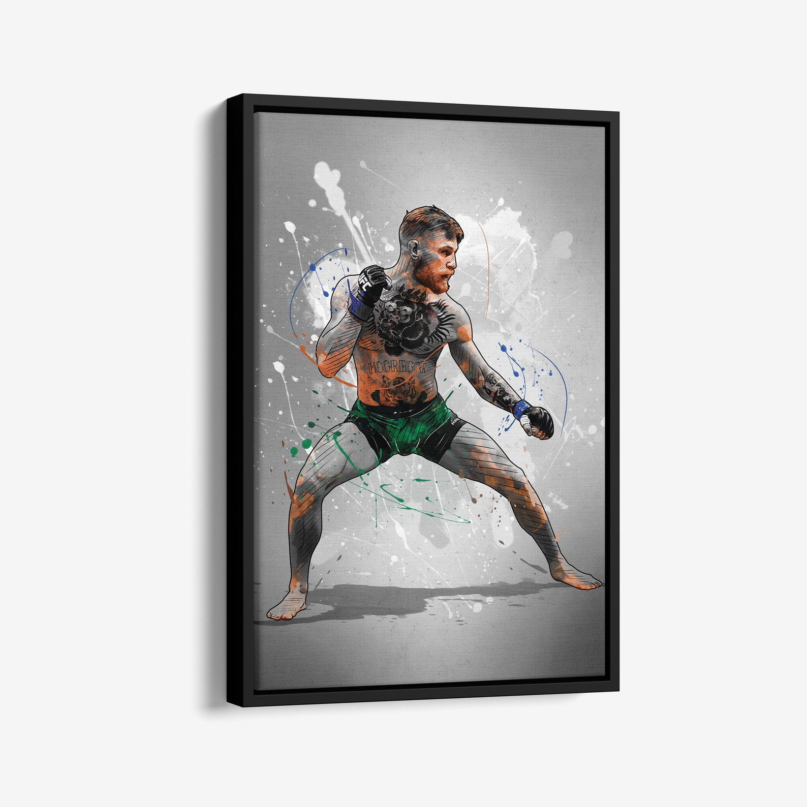 Conor Poster , McGregor MMA , Gym ,Art Home Decor Handmade Print ...