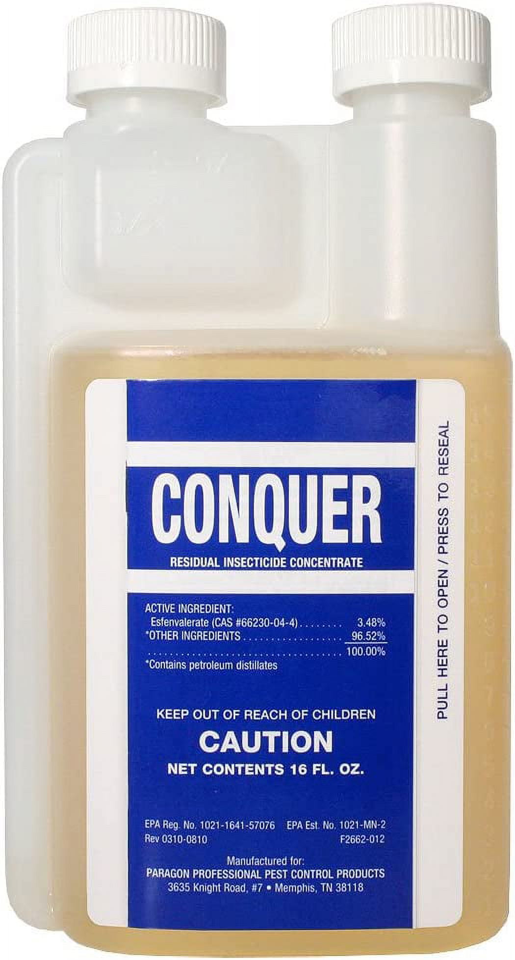 Conquer Liquid Insecticide-(1Pint)Spray, - Walmart Business Supplies