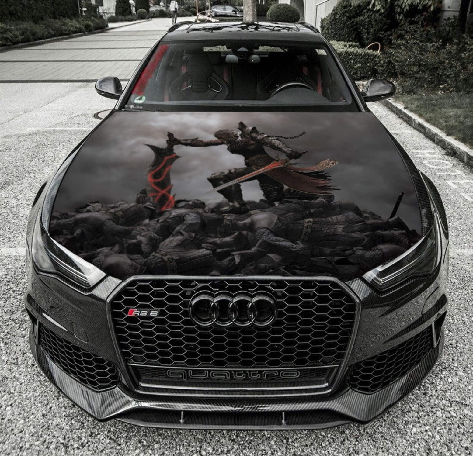Conquer The Sword Custom Wrap Vinyl Graphic Decal Sticker Wrap Car or ...
