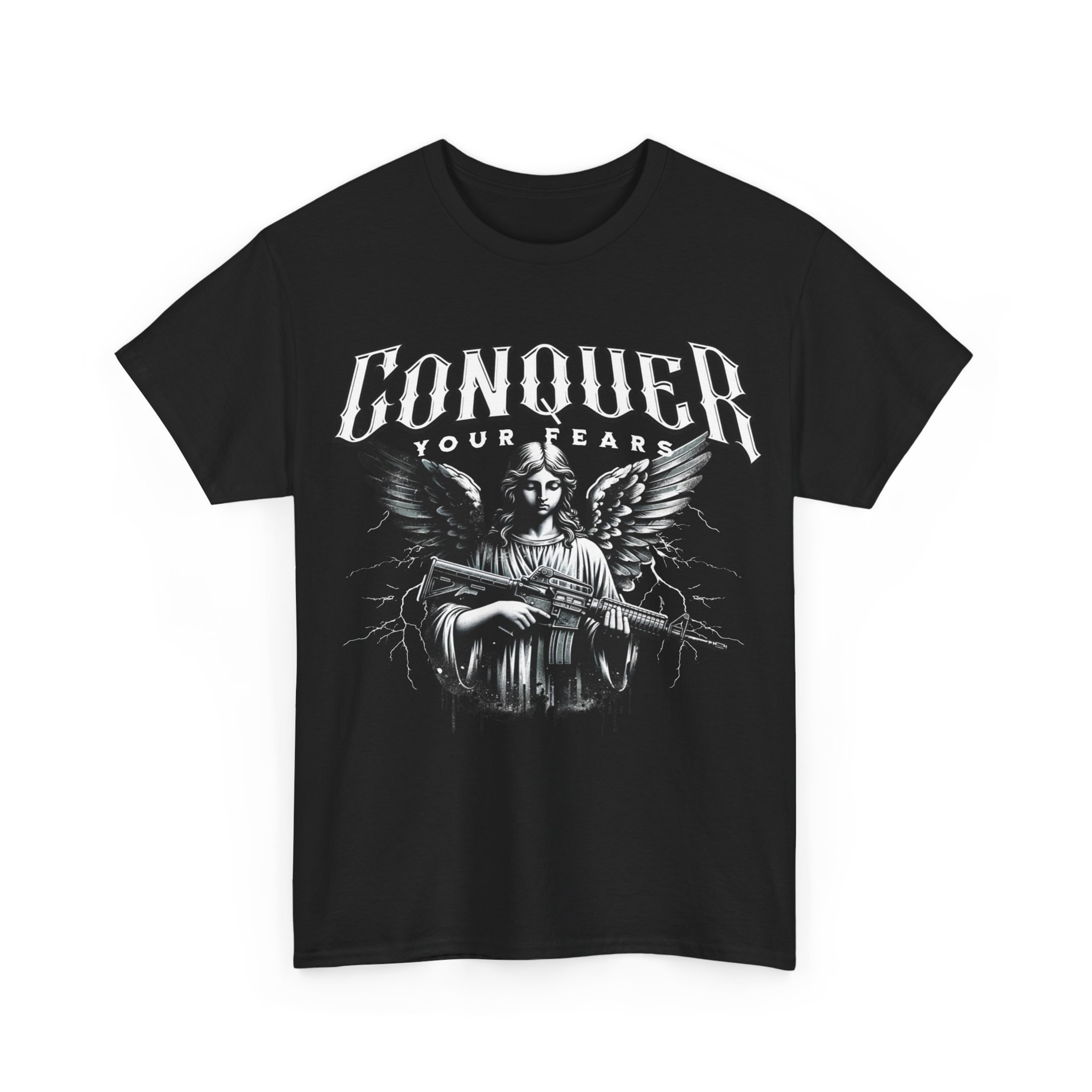 Conquer Your Fears, Fearless Warrior Tee, Fearless Fashion Statement ...