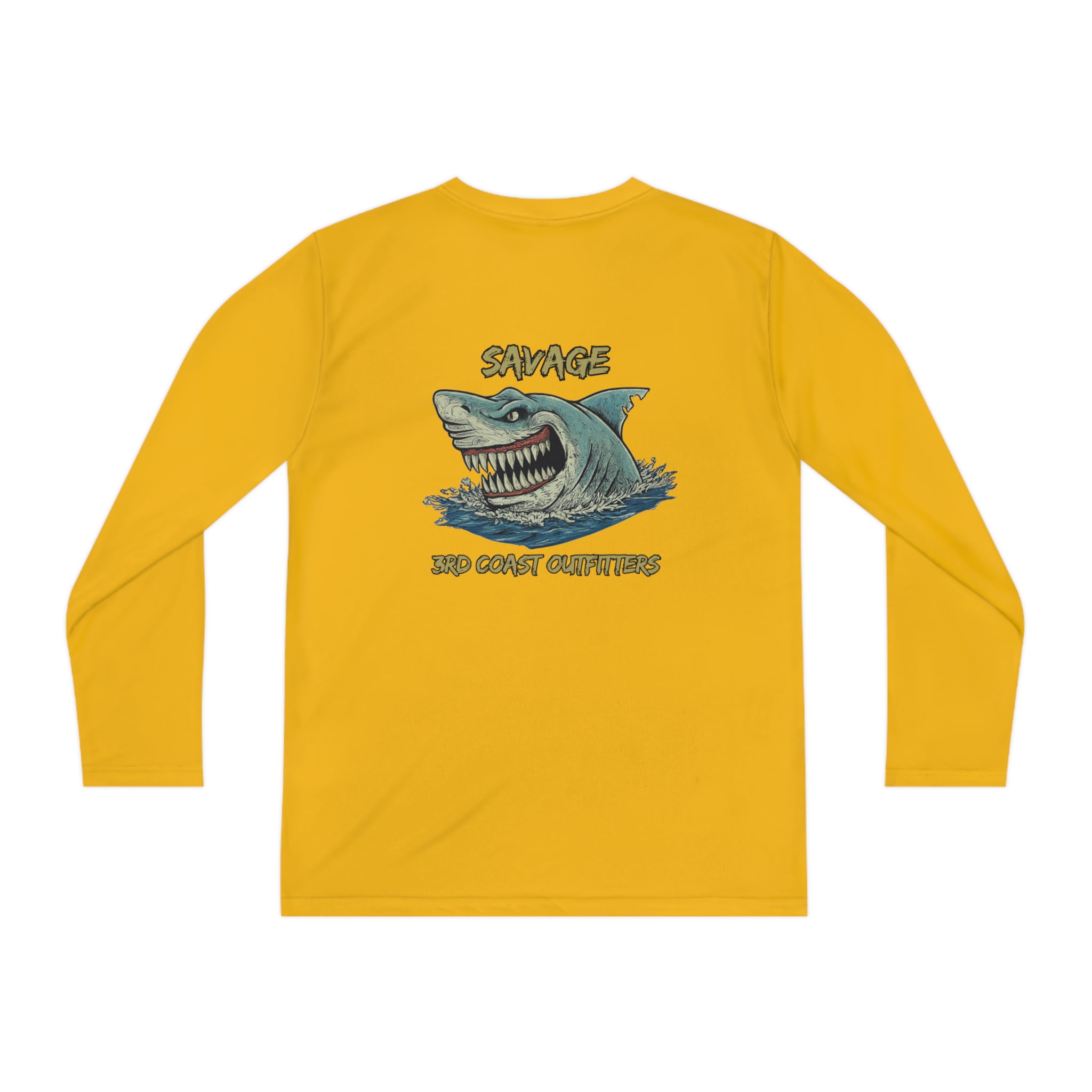 Conquer the Coast with Comfort: Savage 3rd Coast Fishing & Beach Youth Tees - Walmart.com