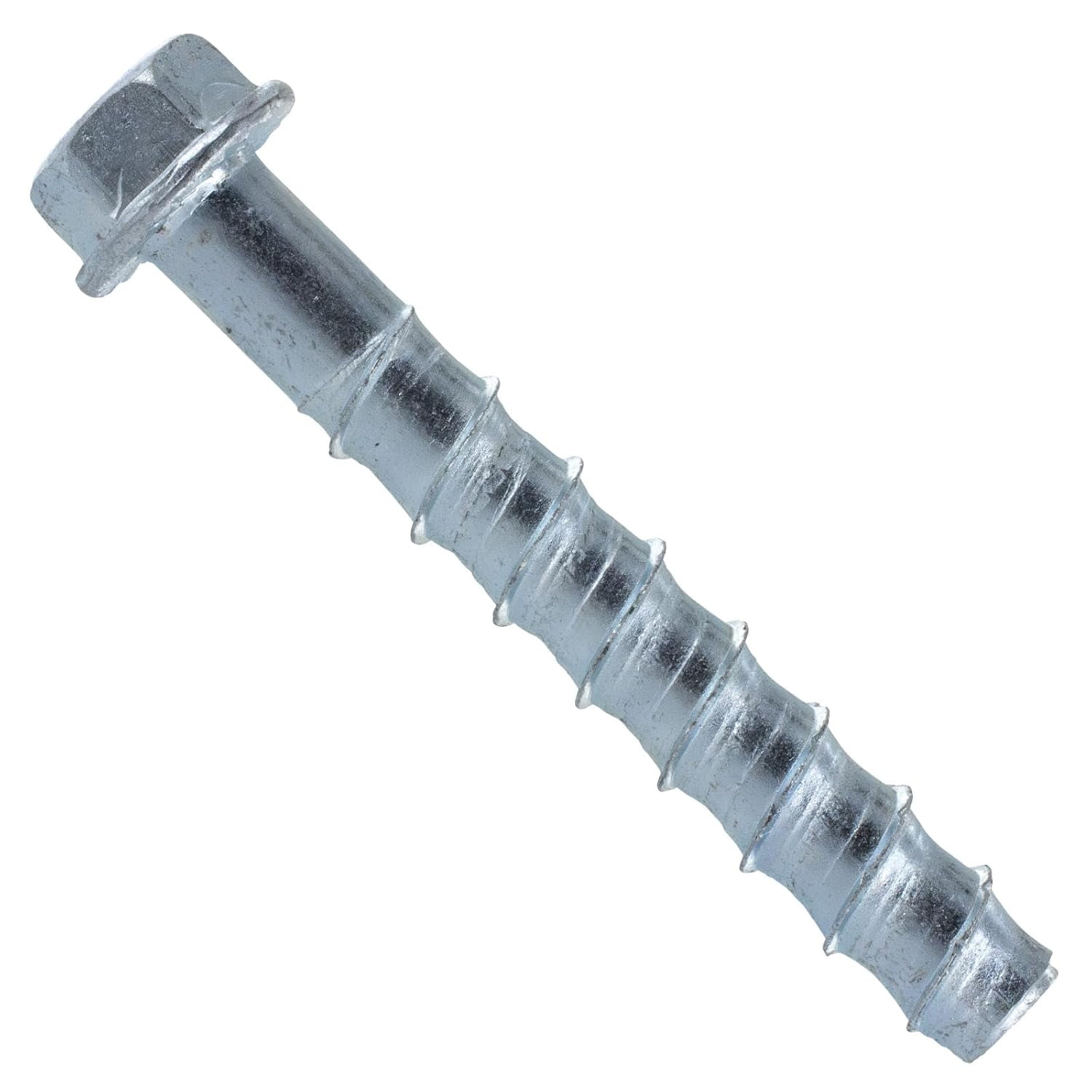 Conquest 1/2" x 4" Zinc Large Diameter Concrete Screws - High-Strength ...