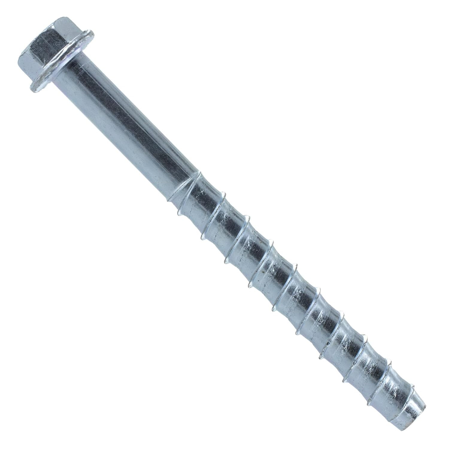 Conquest 1/2" x 6" Zinc Large Diameter Concrete Screws - High-Strength ...