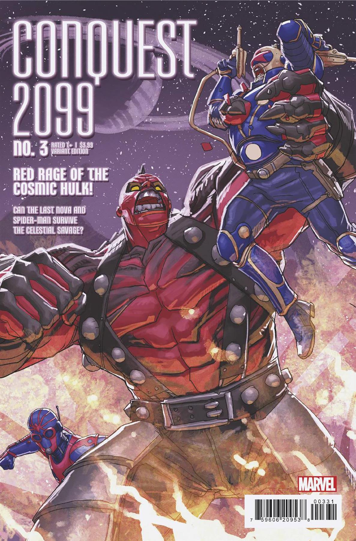 Conquest 2099 #3 Pete Woods Var Marvel Prh Comic Book 2024 - Walmart.com