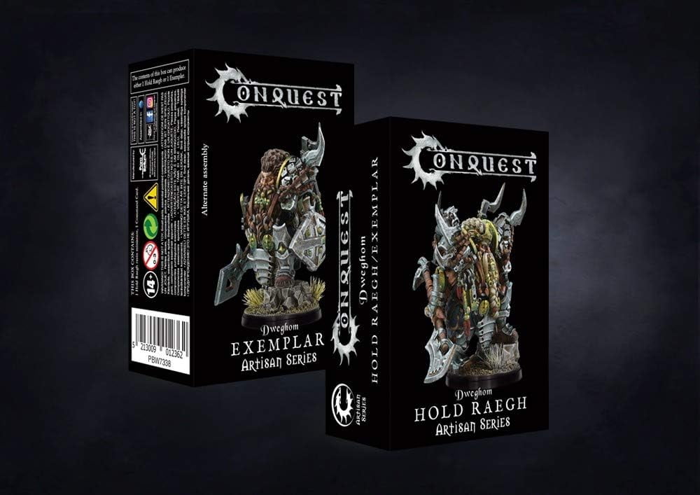 Conquest: Dweghom - Hold Raegh/Exemplar Artisan Series - Walmart.com