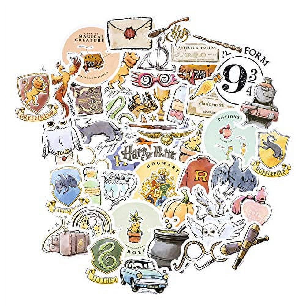 Conquest Journals Harry Potter Watercolor Vinyl Stickers, Set of 50 ...