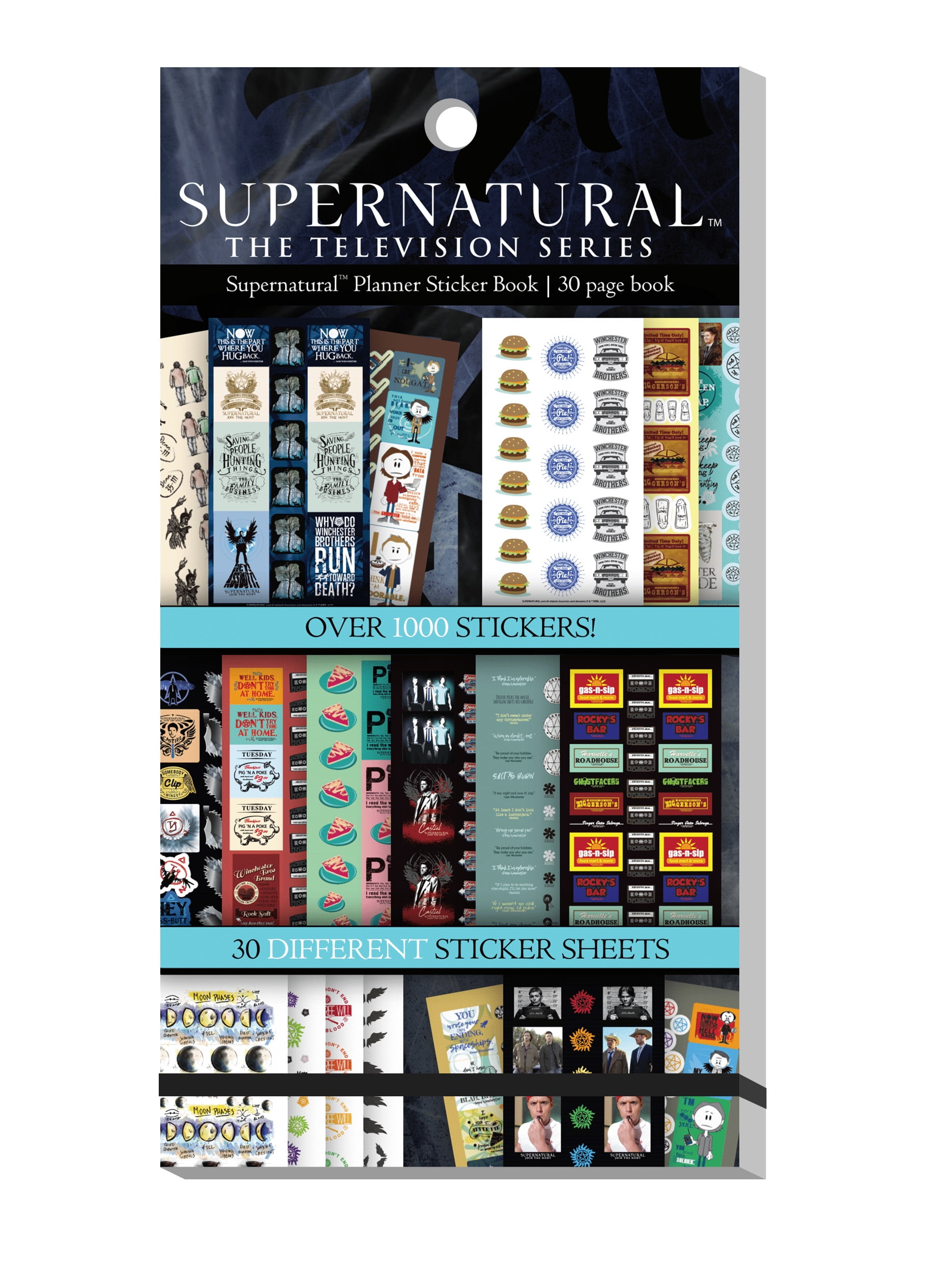 Conquest Journals Supernatural Planner Sticker Book, 30 pages, 1,000 ...