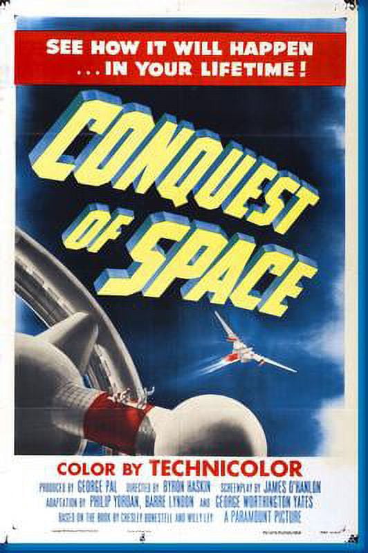 Conquest Of Space Movie Poster 24inx36in Art Poster 24x36 Multi-Color ...