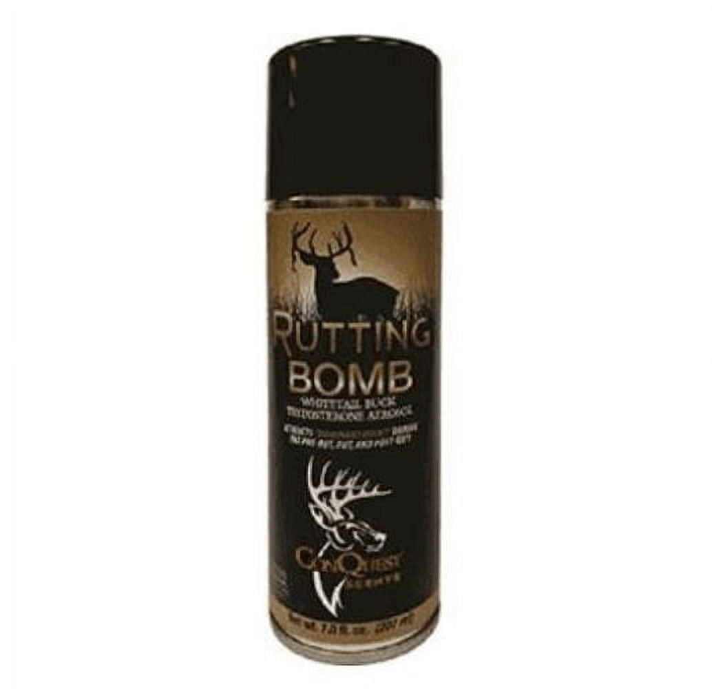 Conquest Scents Deer Lure - Rutting Buck Bomb Aerosol 7oz - Walmart.com