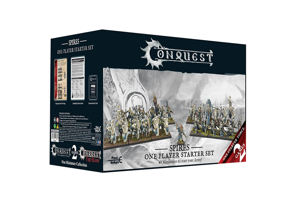 Conquest: Spires - One Player Starter Set - Walmart.com