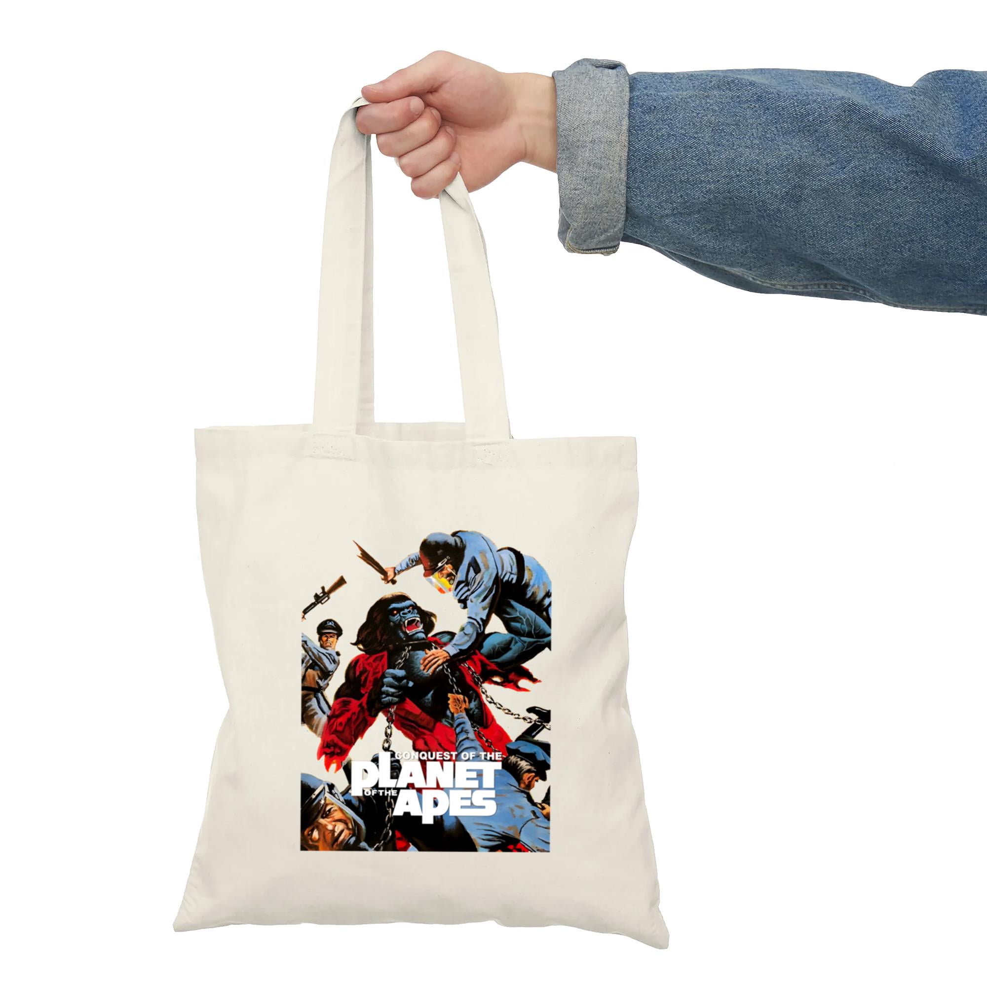 Conquest of the Planet of the Apes Vintage Sci-Fi Movie Unisex Tote Bag - Walmart.com