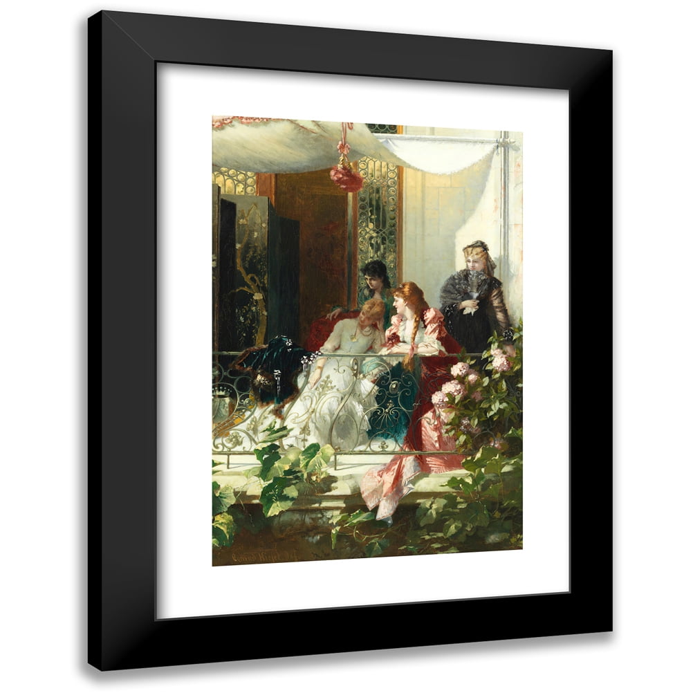 Conrad Kiesel 17x24 Black Modern Framed Museum Art Print Titled - On ...