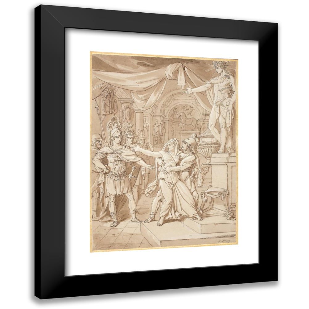 Conrad Martin Metz 18x24 Black Modern Framed Museum Art Print Titled ...