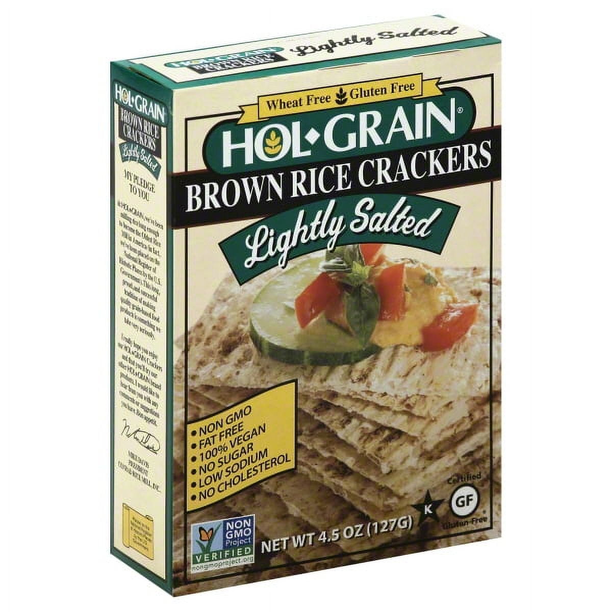 Conrad Rice Mill Hol Grain Crackers, 4.5 oz - Walmart.com