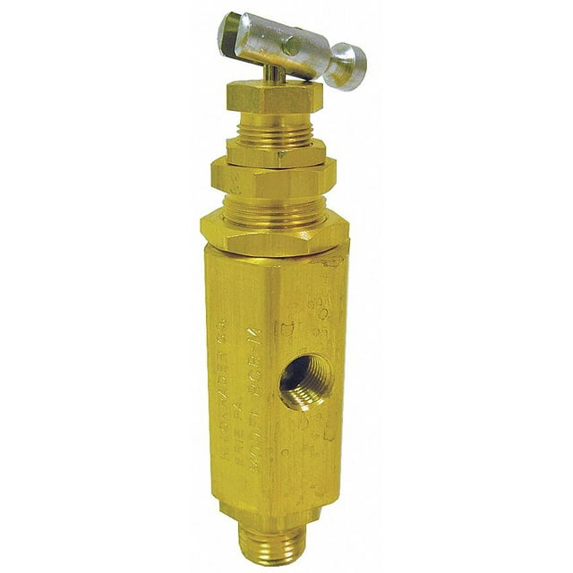Conrader Pilot Valve, 1/4 in Inlet Size, Brass RCB-M-HU-100-125 ...