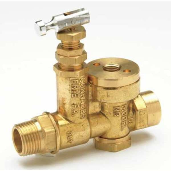 Conrader Unloader Pilot Valve, 1/8 in Inlet,Brass NRP-A - Walmart.com