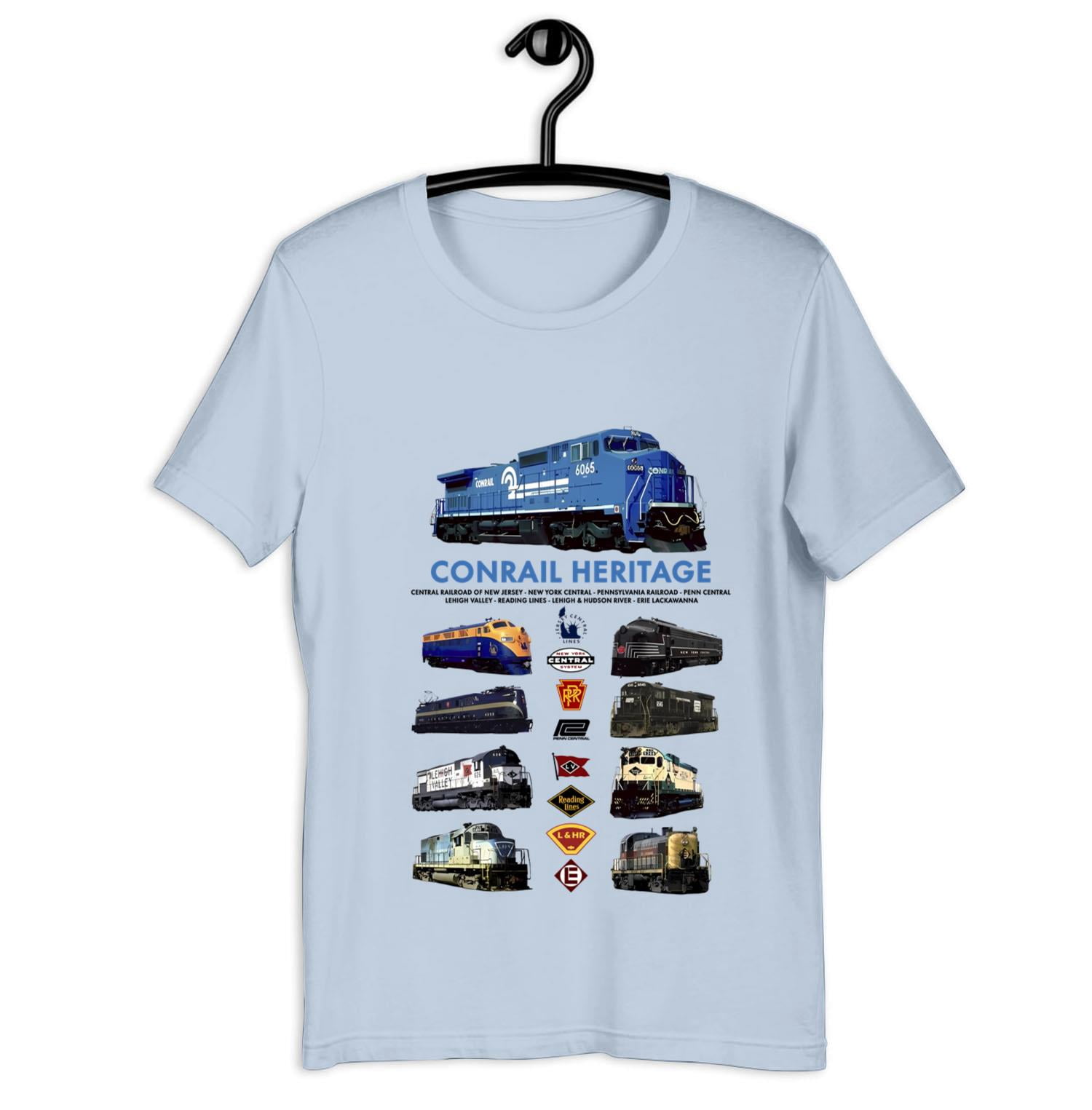 Conrail Heritage Train T-Shirts - Walmart.com