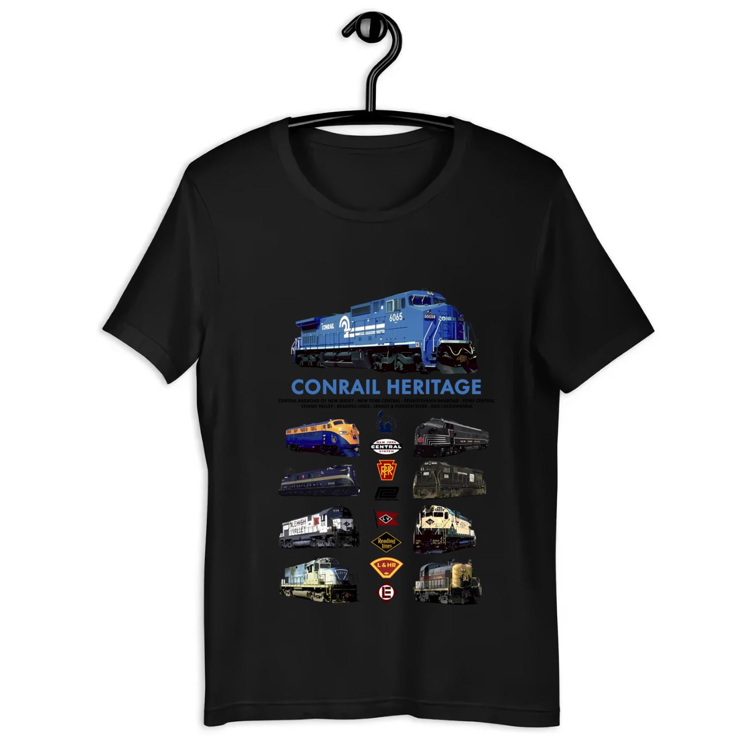 Conrail Heritage Train T-Shirts - Walmart.com
