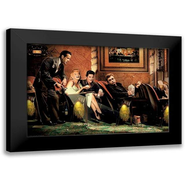 Consani, Chris 14x11 Black Modern Framed Museum Art Print Titled - Classic Interlude - Walmart.com