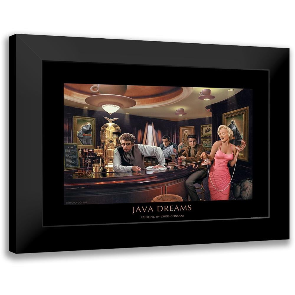 Consani, Chris 18x13 Black Modern Framed Museum Art Print Titled - Java ...