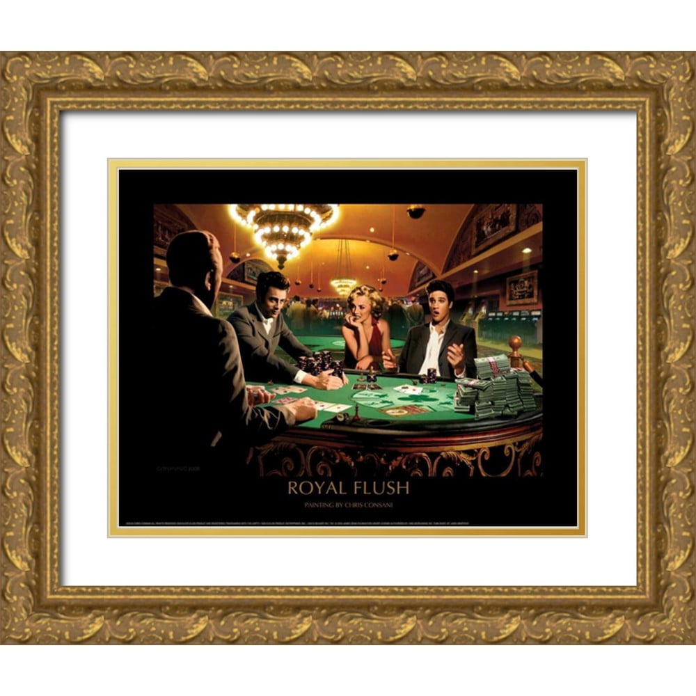 Consani, Chris 32x26 Gold Ornate Wood Framed with Double Matting Museum Art Print Titled - Royal ...