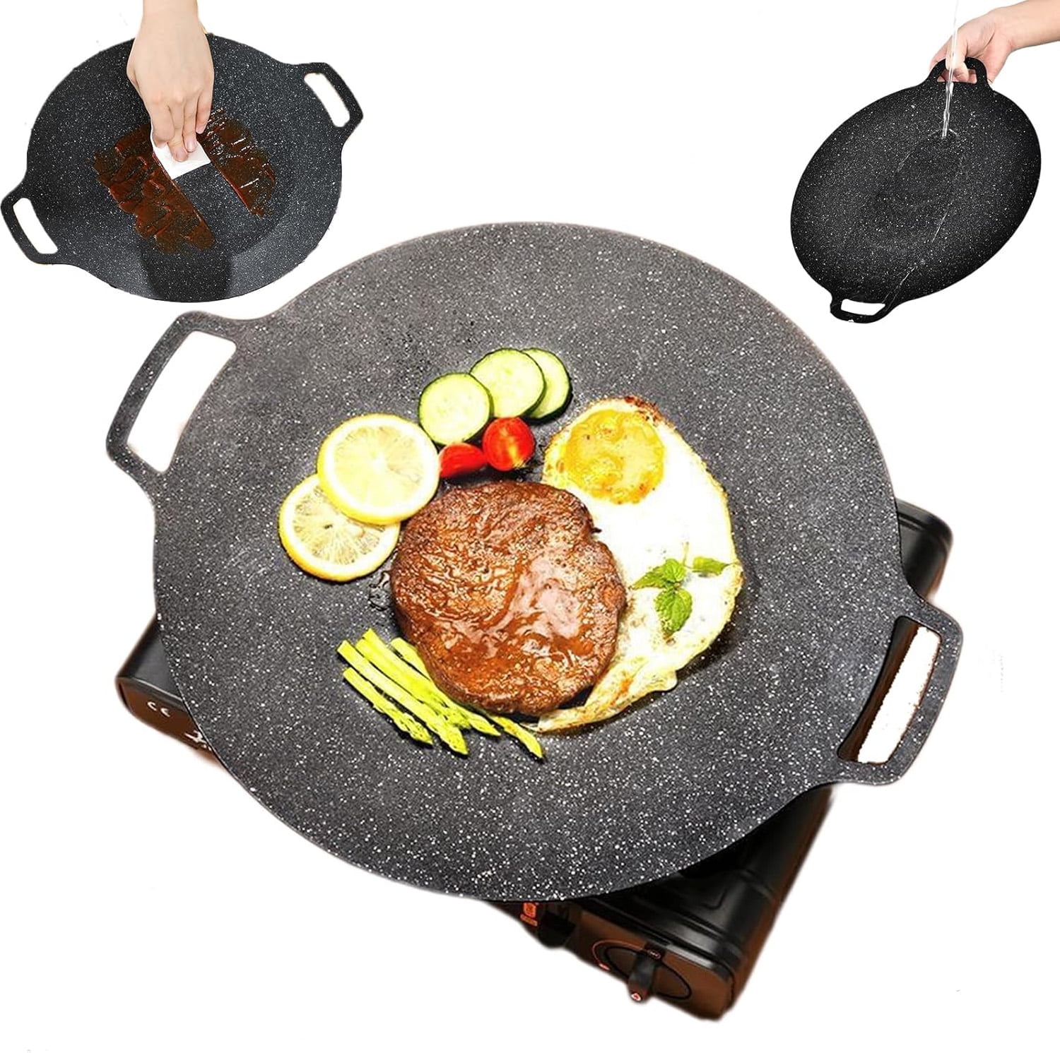 Consecutive Non-stick Round Baking Pan, Consecutive Korean Pan with ...