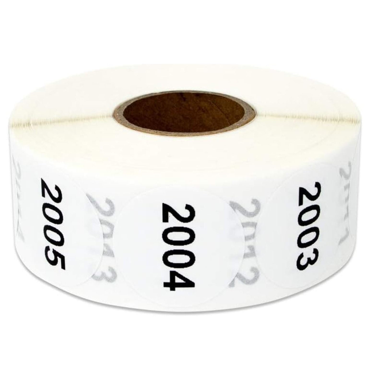 Consecutive Number Labels 2001-3000 - 1 Inch Round Stickers - 1000 ...