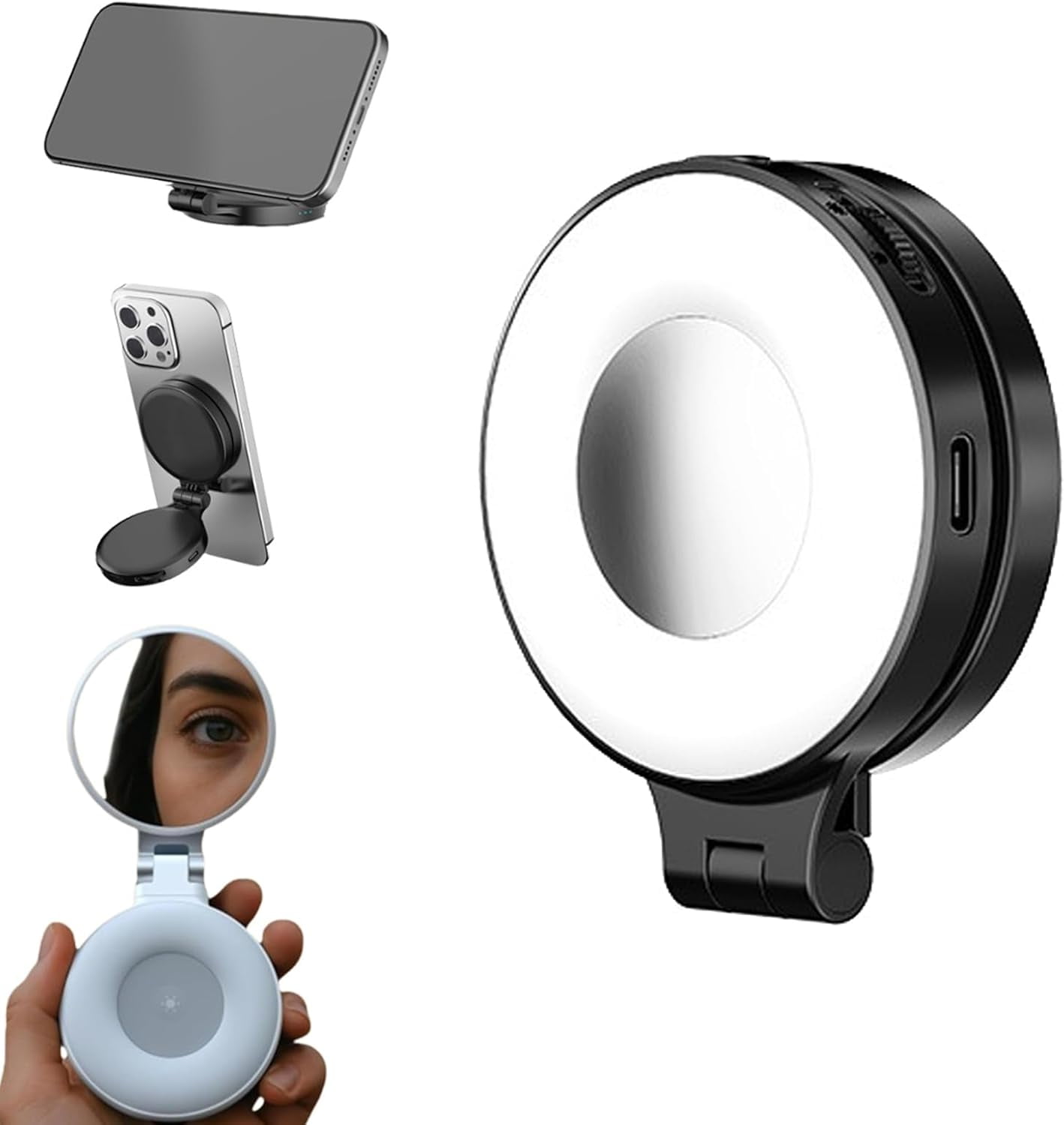 Consensuts 3-in-1 Magnetic Beauty Selfie Light for Phones, Quantifty ...