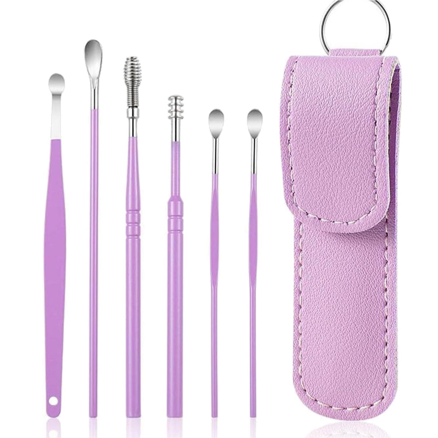 Consensuts Earwax Cleaner Tool Set, Earwax Removal Tools,Portable Ear ...