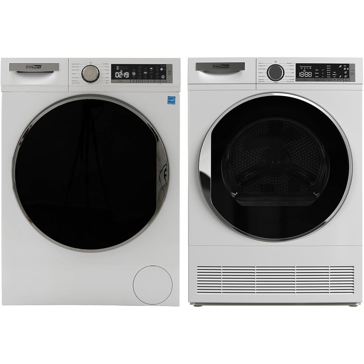 Conserv LUXURY Washer 2.2cf 110V+Condensing Dryer 4cf 220V 2 Year ...