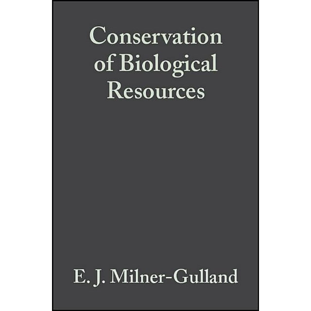 Conservation of Biological Resources (Paperback) - Walmart.com