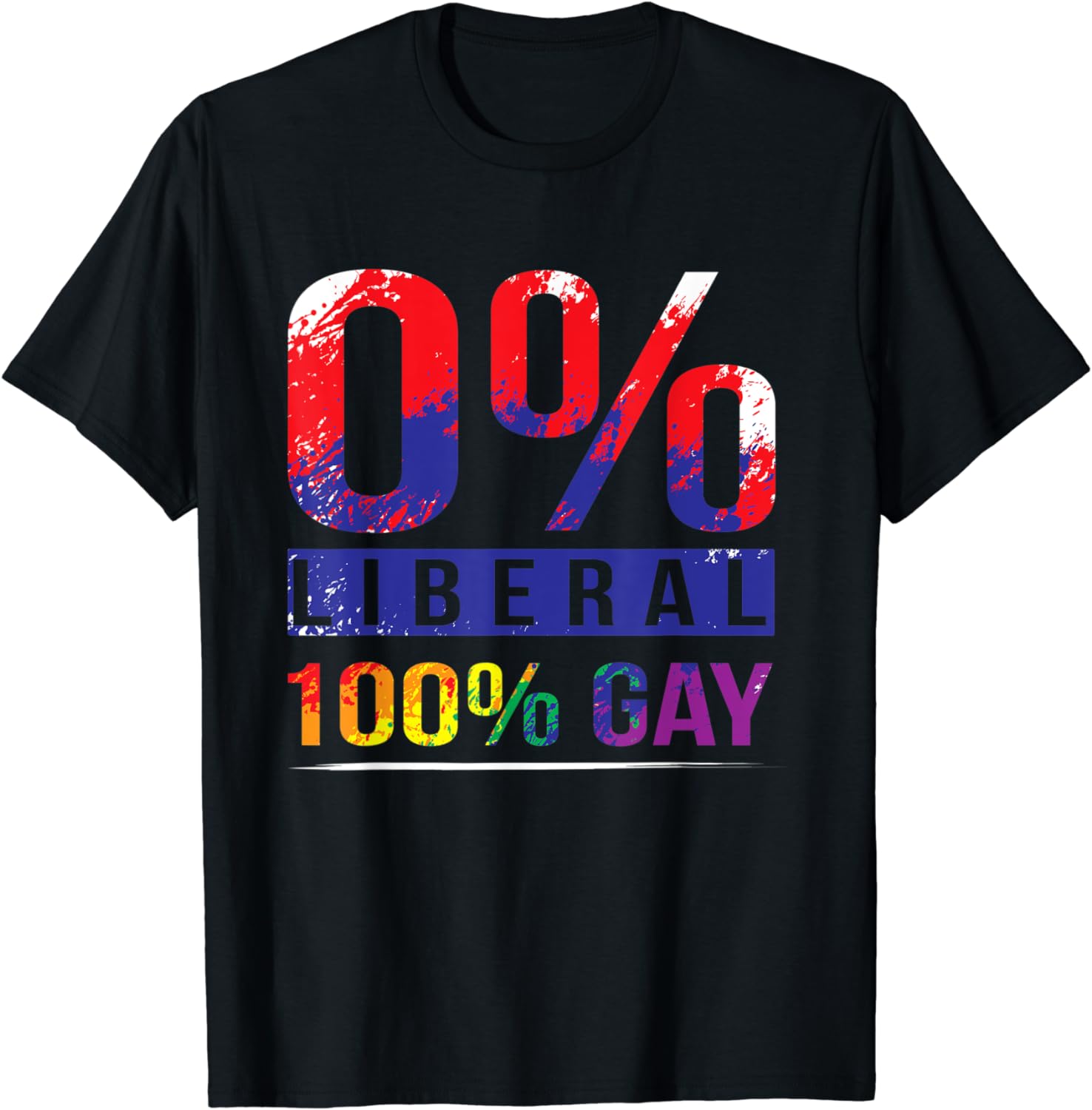 Conservative Gay Pride Rainbow Flag LGBT T-Shirt - Walmart.com