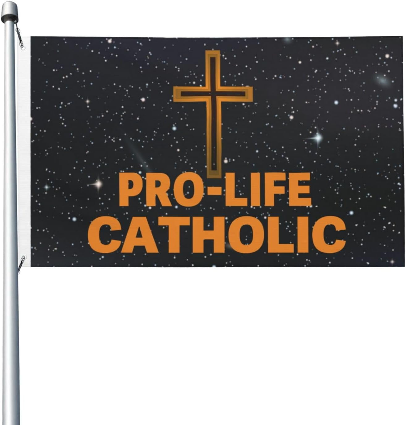 Conservative Pro Life Catholic 3x5 Double Sided Flag Fade Resistant ...