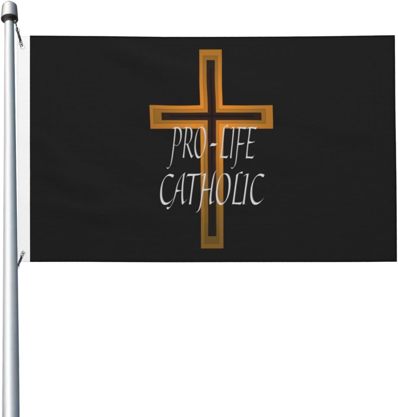 Conservative Pro Life Catholic 3x5 Double Sided Flag Fade Resistant ...